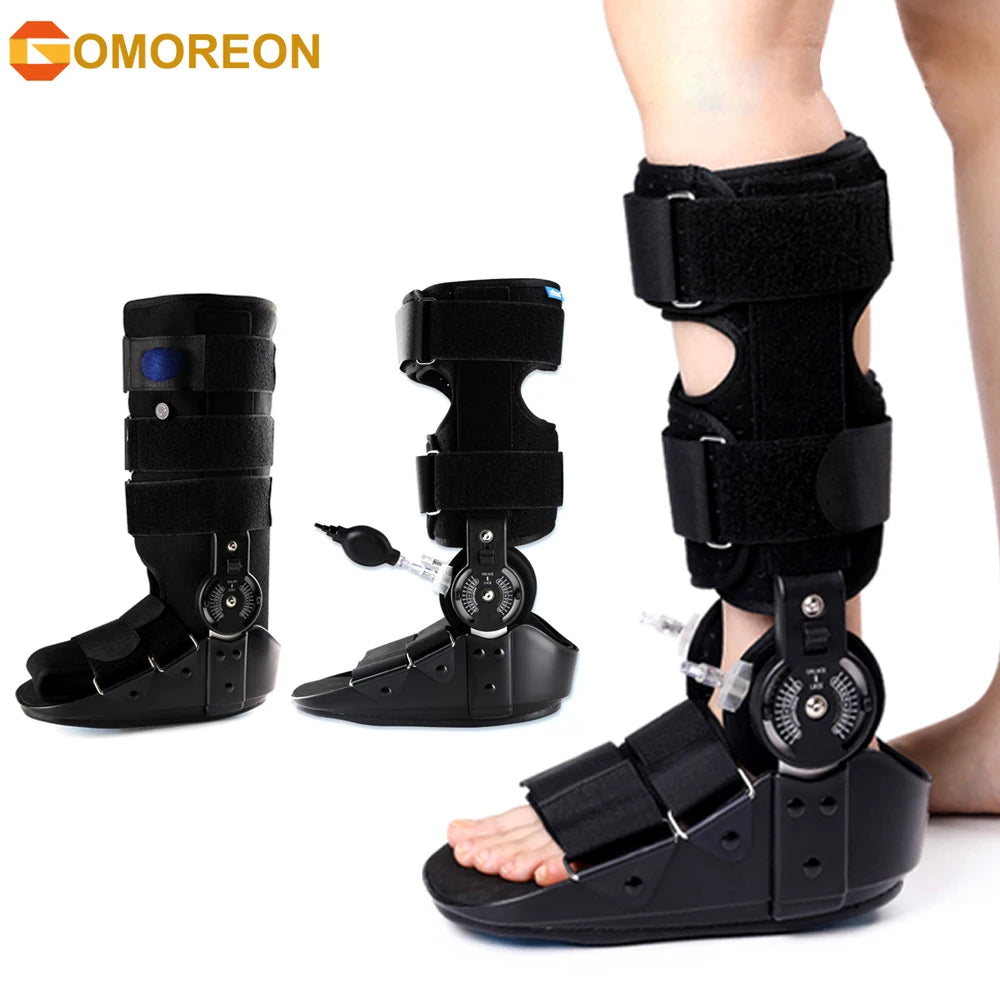 Walker Brace ROM Air Walking Fracture Boot with Air Pump Brace for Sta ...